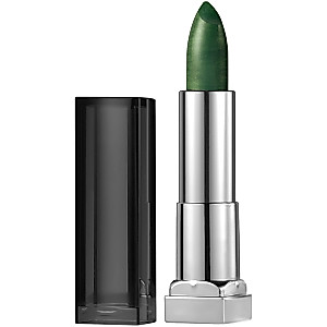 Maybelline New York Color Sensational Green Lipstick Metallic Lipstick, Serpentine, 0.15 oz, 1 Count