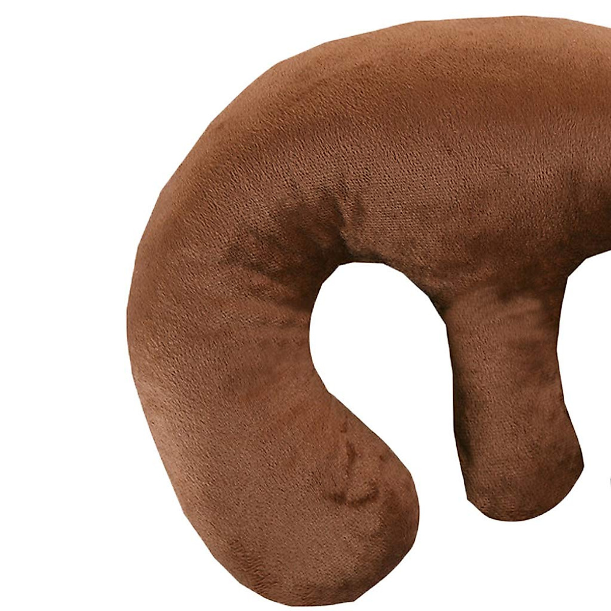 Beauty Salon Breast Pillow Feminine Bolster Breast Pillow for Massage Table, Massage Face Cradle Rest Pillow for SPA Salon, Soft Cotton Fabric - Dark Coffee