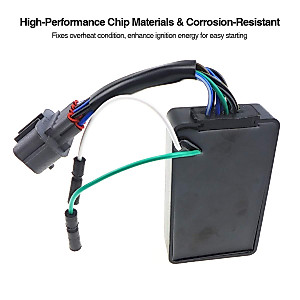 High Performance CDI Box Fit for Honda Rancher 350 TRX350 FE FM TE TM 2000-2005, 10 Pins DC Ignition CDI Box Replace 30410-HN5-671 30410-HN4-671 30400-HN5-305 30400-HN4-305 30410-HN4-670 30410-HN5-670