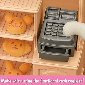 Calico Critters Bakery Shop Starter Set - Bake & Play with 53+ Pieces!