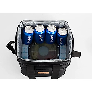 EastMayPoc Lunch Bag for Men - 24L Insulated Lunch Bag, Versatile for Work, Gatherings, Beach - Waterproof, Leak-proof, Sturdy Zipper - Includes Shoulder Strap - Holds 24 Cans