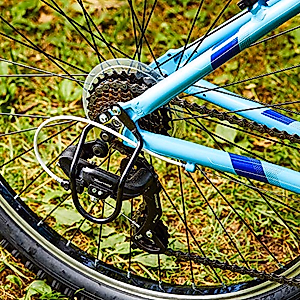 ROYCE UNION RTT 26 Inch Womens 21-Speed Mountain Bike, 15 Inch Aluminum Frame, Trigger Shift, Sky Blue (76418)