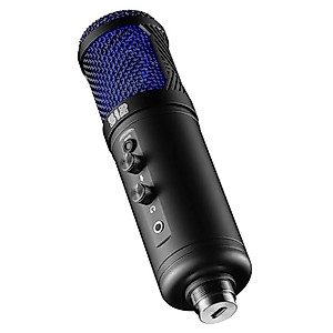 512 Audio by Warm Audio Tempest - Large Diaphragm Studio Condenser USB Microphone + Stand + Shock Mount for Recording and Streaming