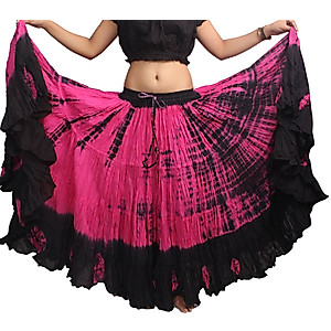 Wevez Women's American 25 Yard Cotton Skirt, One Size, BR