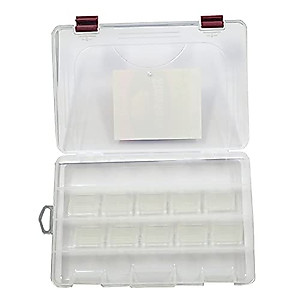 Plano 2-3601-00 Thin Stowaway with Adjustable Dividers, Clear, One Size (2360100)