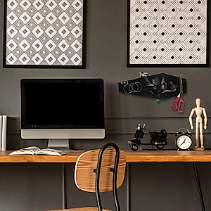 Magnetic Knife Holder - Kitchen Knife Stand for Wall & Spooky Kitchen Decor - Coffin Shaped Knife Dock - Underground Whispers Gothic Decor & Home Accessories