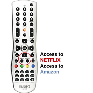 Universal Remote for All VIZIO LCD LED TV and Blue ray DVD for VR4 VUR10 VR2 VR15 VR10 XRU110 VUR8 VUR9 VUR5 VR17 XRU300 XRU100 XRT510 VUR12 XRT110 URC3440BG1 XRT112
