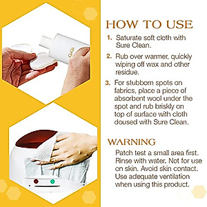 GiGi Sure Clean – All-Purpose Wax Warmer and Surface Cleaner, 8 fl oz