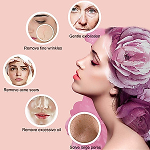 Yofuly Diamond Microdermabrasion Machine, 65-68cmHg Suction Power Professional Dermabrasion, Home Use Facial Skin Care Equipment