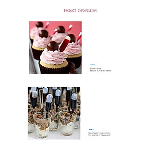 120Pcs 4ml Cupcake Pipettes, Dessert Pipettes Cupcake Strawberry Infuser Tubes Pipette Baking Shot Tubes for Liquor Strawberry Cupcake Injector Tube Shots for Alcohol Infused Tubes Mini Pipettes