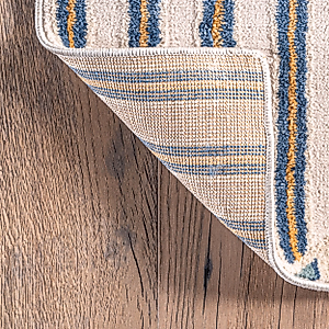 nuLOOM Skyler Contemporary Geometric Diamond Area Rug, 4x6, Beige