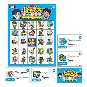 Super Duper Publications | Say & Do Verbs Bingo Game | Action Words | Educational Learning Resource for Children