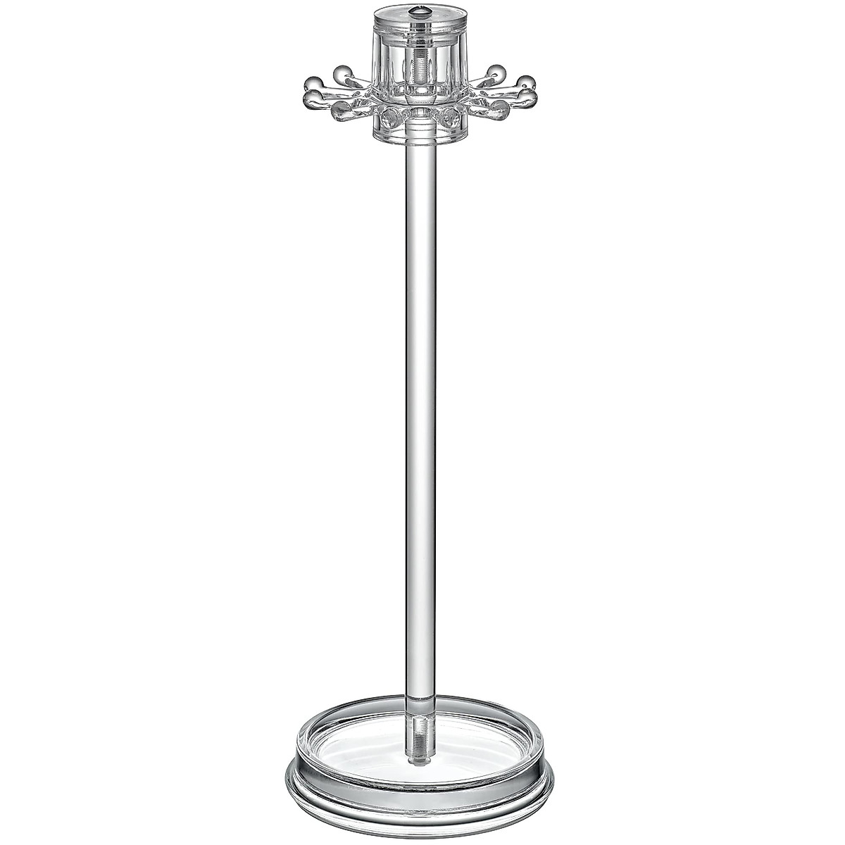 Amazing Abby - Temptation - Necklace Holder Stand with Spinning Hook Design, Jewelry Organizer Stand, Bracelet Tree Display, Perfect Storage Solution for Necklaces, Bracelets, Rings, and More