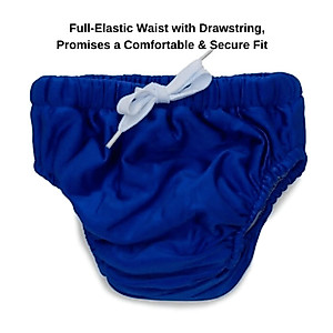 KaWaii Baby Unisex Infant Toddler Swim Diapers, Reusable Swimming Pants Mesh Inner, 3-Pack (S,M,L) 12-40 lbs