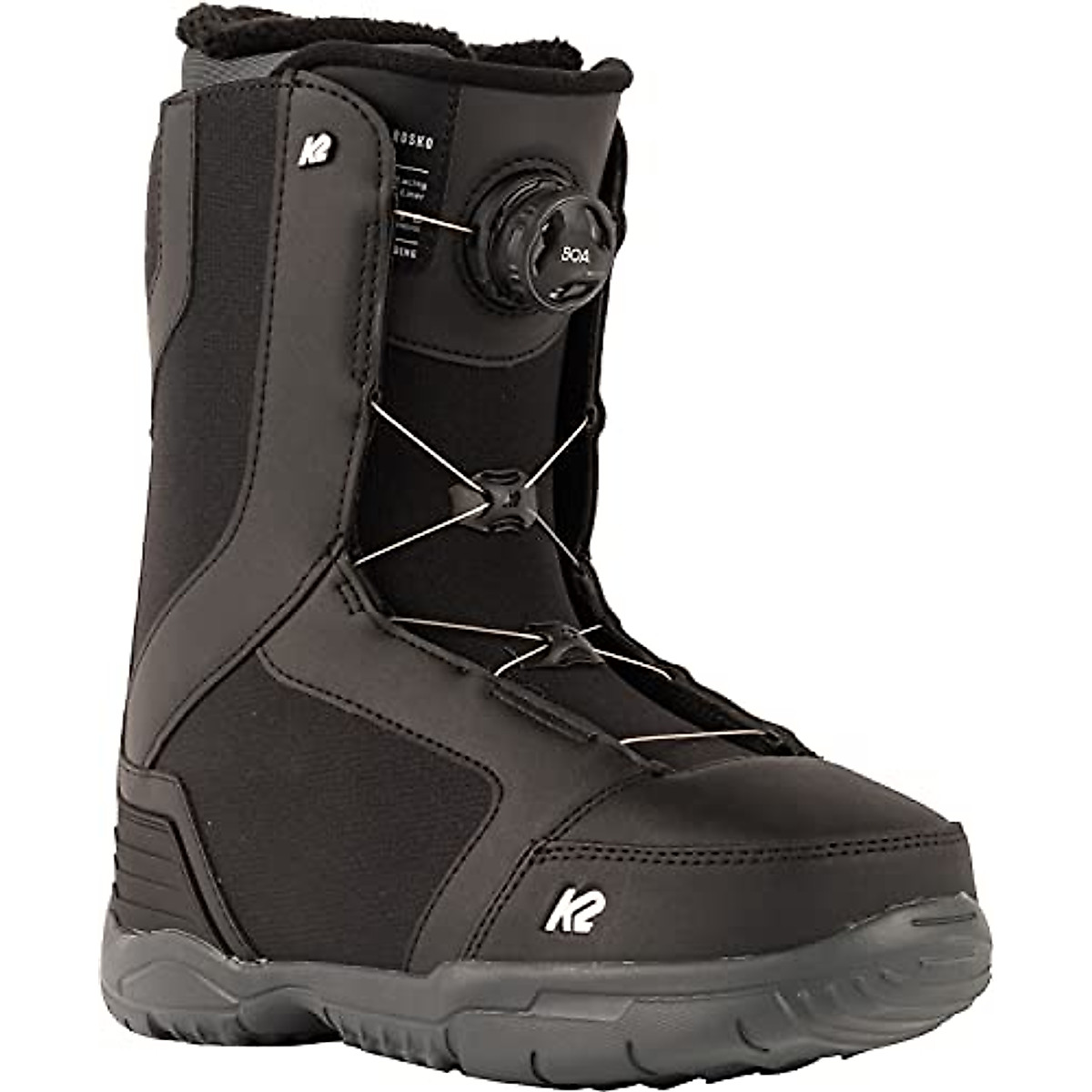 K2 Rosko Snowboard Boots Mens Sz 10.5 Black