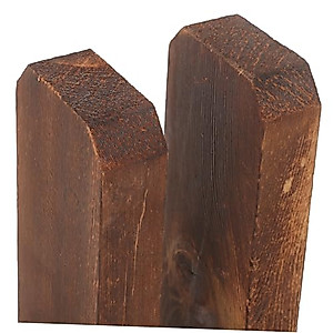 ANDRESLAD Solid Wood Screen Base Fences Thickened Divider Stand Thickened Divider Bracket Divider Supply Patio Fence Base Parts Room Screen Supply Room Divider Stand Room Screen Clips Wooden