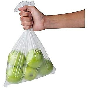 Royal7 10" x 15" 500 Bags/Roll Plastic Food Storage Bags, for Vegetable Fruits, Bread, Food Storage (4 Rolls)