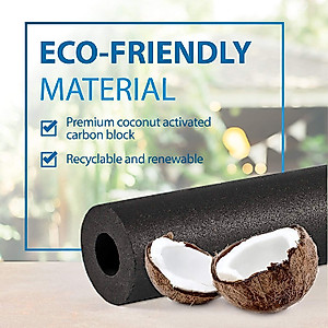 Filterlogic 3US-PF01 Under Sink Water Filter, NSF/ANSI 42 Certified Replacement for Advanced 3US-PF01, 3US-MAX-F01H, 3US-PF01H, Delta RP78702, Manitowoc K-00337, K-00338 (Pack of 2)