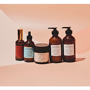 Marianella Lotion & Moisturizer for Women & Men, Body Milk & Cream with Hyaluronic Acid & Vitamin E for Dry Skin & Hands, After Shower Essentials for Smooth & Soft Skin (Wisteria & Jasmine 8oz)