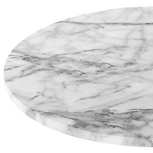 Finnhomy 24'' Round Cocktail Bar Table with Metal Base, Tall Bistro Pub Table, Counter Bar Height Table for Kitchen, Dining Room, Living Room, Easy Assembly, Gold