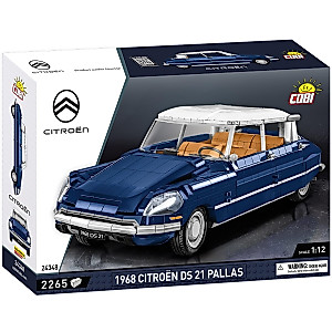 BRICKCOMPLETE Cobi Set of 3: 24350 Citroen DS 19 1956 - Executive Edition, 24348 1968 Citroen Ds. 21 Pallas & 24347 1956 Citroen Ds. 19