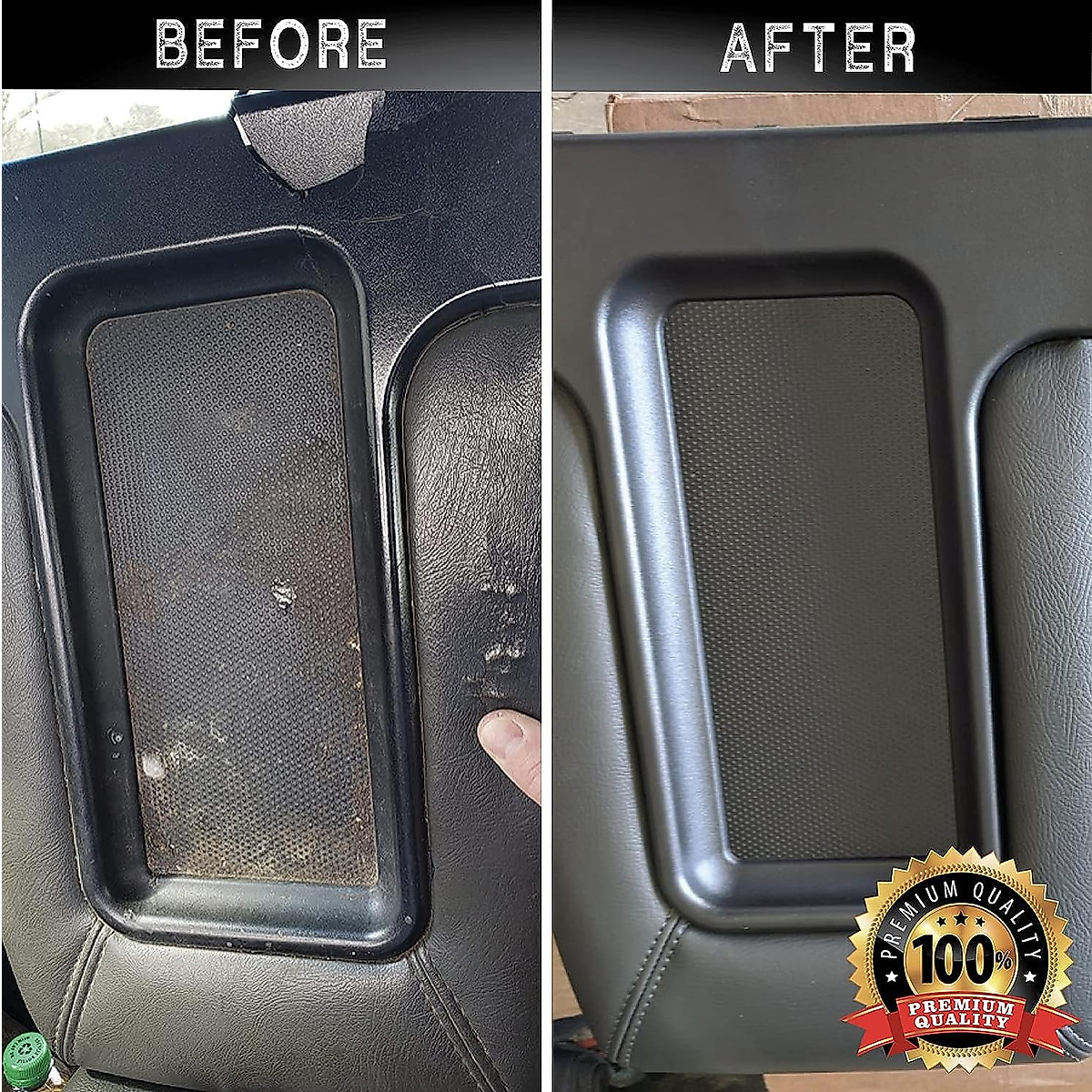 EcoAuto Center Console Lid Replacement Kit for 99-07 Silverado, Avalanche, Suburban, Sierra, Yukon - Replaces OEM 19127364, 19127365, 19127366 (Light Gray)