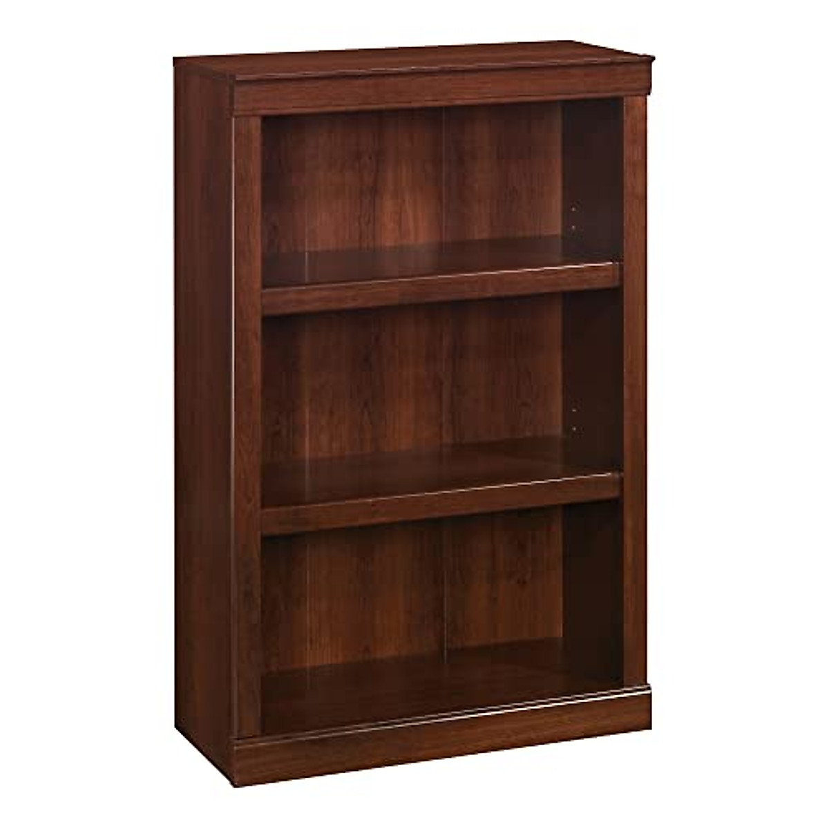 Realspace® 45"H 3-Shelf Bookcase, Mulled Cherry