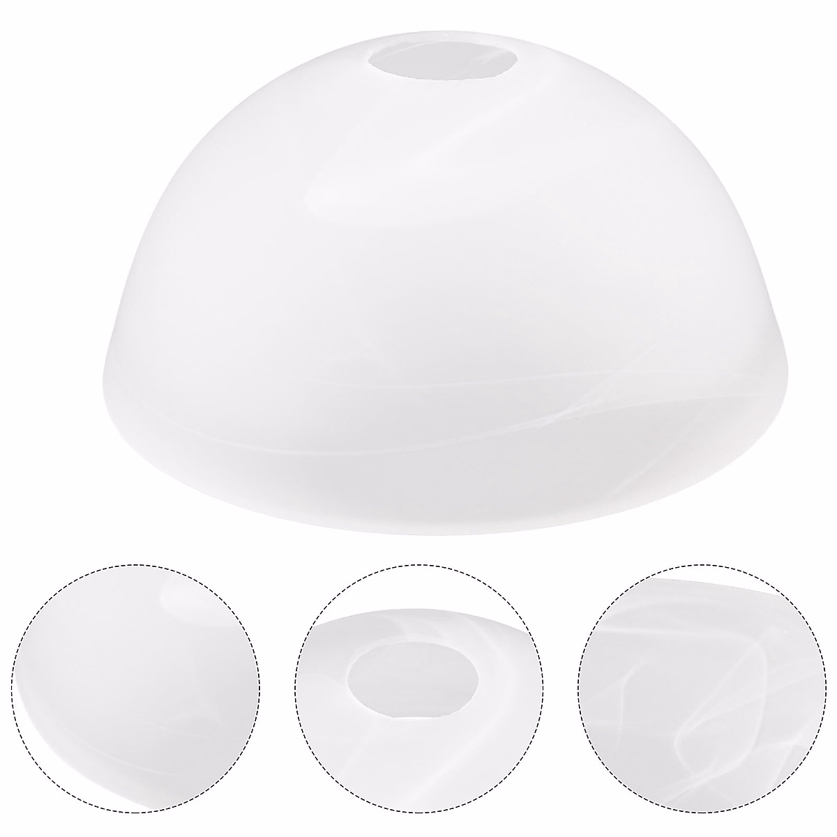 Abaodam 2pcs frosted glass lampshade Chandelier Lamp Shades globe chandelier ceiling lamp shade glass light covers wall LED Pendant Lamp Shade lamp shade white wall lamp shade indoor