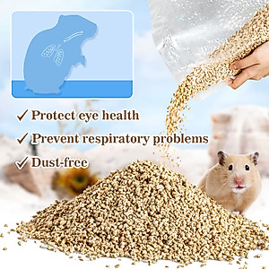 Sukh 308g Corn Cob Hamster Bedding - Guinea Pig Bedding Rabbit pet Bedding Guinea Pig Rabbit Litter Horse Bedding pellets Bunny Pig Hedgehog Chicken coop Reptile Chinchilla Animal Bedding