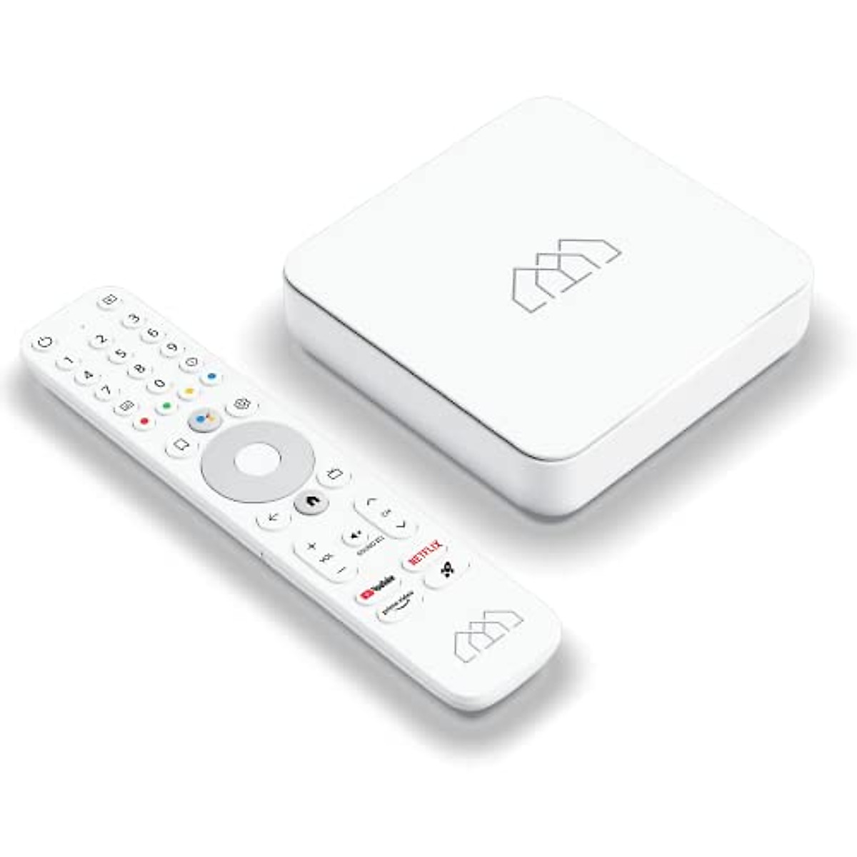 Android TV Box by Translite Global TL-4KBR, 4K UHD Google Certified, Netflix, Prime Video pre-Loaded, Android 11 OS, Amlogic S905X4 with Google Assistant, BT 5.0 & Dual-Band Wi-Fi 2.4G 5G