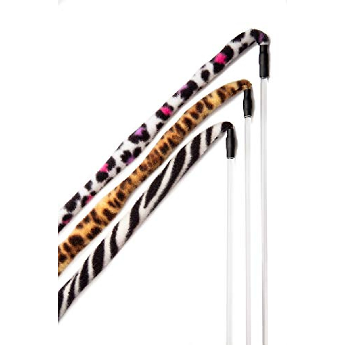 CAT DANCER Jungle Cat Wand 2 Pack, Multi Color (305),Medium Breeds