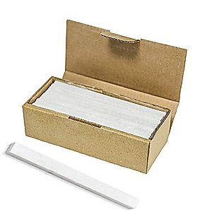 NA 27 Refills Flat Natural White Soapstone Mineral Thin Bulk Marker for Welders Textile Marking Tools, Each Perfect for Making Removable Markings on Steel Cast Iron Fabric