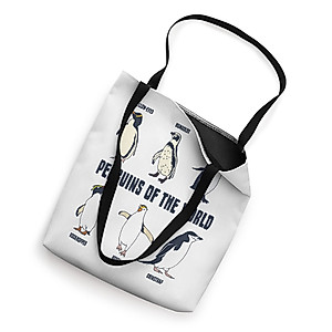 Cute Penguins Of The World, Mens Womens Penguin Tote Bag