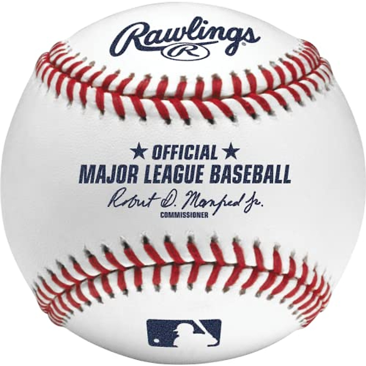 Rawlings | Official 2023 Major League Baseball | Display Case Included | MLB | ROMLB-R, White/Red/Navy