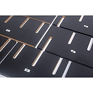 WINUS Wine Holder Rack, Wall Mounted Wine Bottle Display Rack Storage Holder Winery Wall Hanging Home Wine Cellar Rack Beer Wall Decoration Rack, Bottle Glass Holder Shelves (5-Piece Set Black)