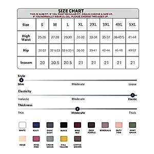 Cakulo Women's Plus Size Capris Pants Yoga Flare High Waist Bootcut Stretch Jean Casual Palazzo Cream Bottoms Knee Flared Leggings with Pockets White XL