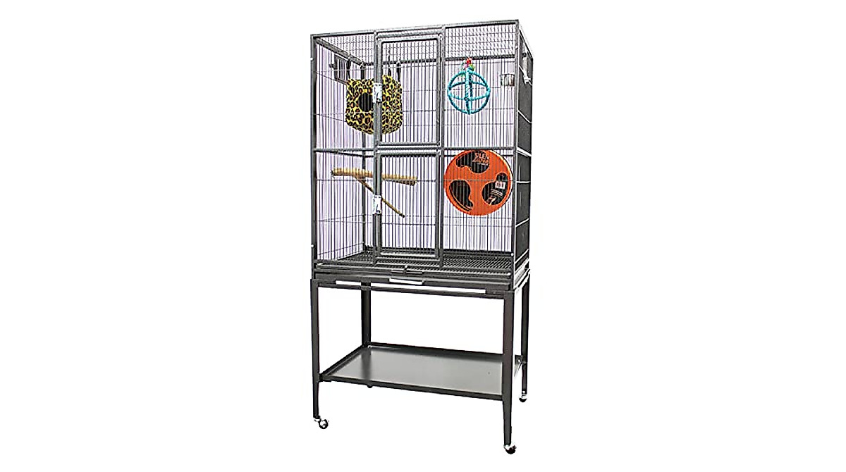 Brisbane Cage Large Metal Habitat for Small Pets | Durable & Spacious