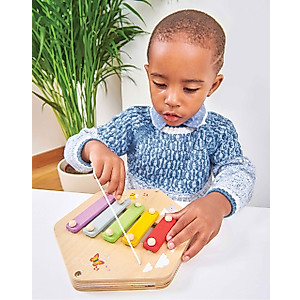 Le Toy Van Xylophone Activity Tile Premium Wooden Toys for Kids Ages 18 Months & Up