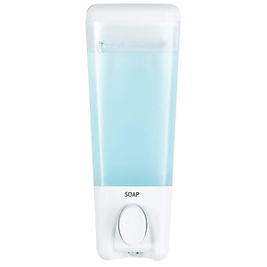 Better Living Products Clear Choice 1 Single Soap Dispenser, One Chamber, White