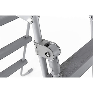 Bestway BW58330-19 Flowclear Pool Ladder for Above Ground Pools, 42 Inch