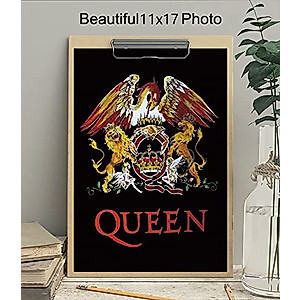 XIHOO Christ-EZ Queen Crest large fabric poster/flag - Matte poster Frameless Gift 12 x 18 inch(30cm x 46cm)