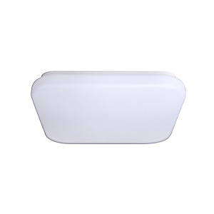 LIT-PaTH Square LED Flush Mount Ceiling Light Fixture, 12 Inch 22.5W, Dimmable, 1680 Lumen, ETL Qualified, 5000K-Daylight White