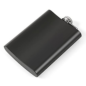 Funny flask for liquor for men and women, Hip Flask Gift set, Tears of My Enemies, 8 ounce, 304 Stainless Steel with 2 cups and Funnel, Laser Engraved (Tears of My Enemies)