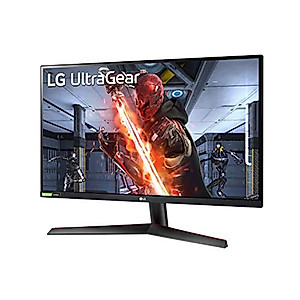LG 32" UltraGear Curved Gaming Monitor, 21:9 QHD(3440 x 1440) Display, sRGB 99% Color Gamut, 160Hz Refresh Rate, VA with HDR 10 Compatibility and AMD FreeSync Premium, Black, 34GP63A-B