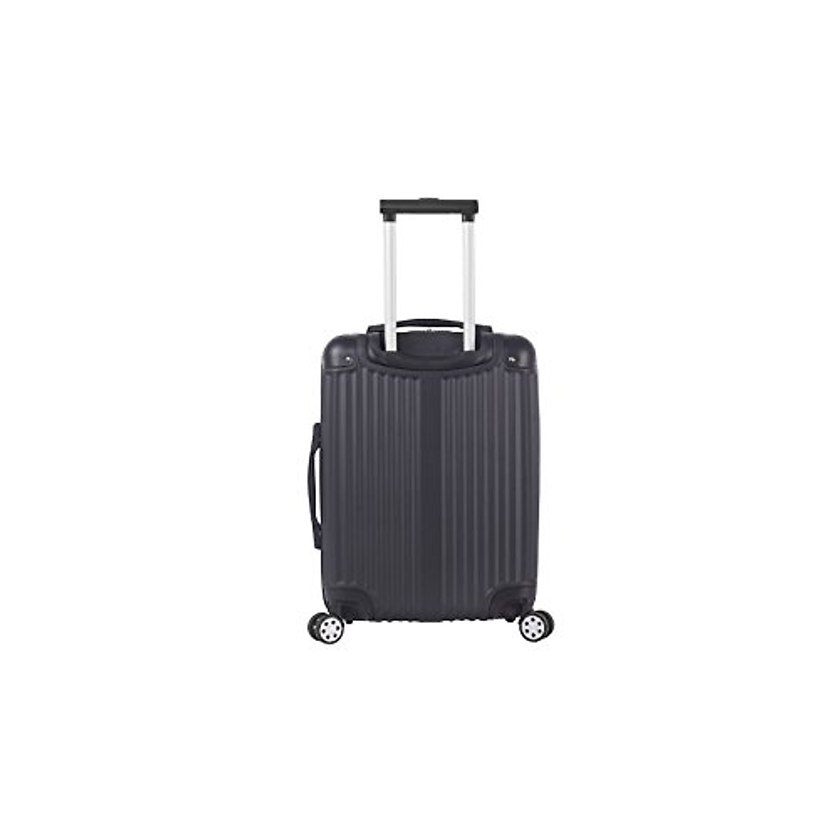 Rockland Berlin Hardside Expandable Spinner Wheel Luggage, Black, 3-Piece Set (20/24/28)