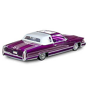 Revell 85-4438 Custom Cadillac Lowrider Model Car Kit 1:25 Scale 110-Piece Skill Level 5 Plastic Model Building Kit , Purple