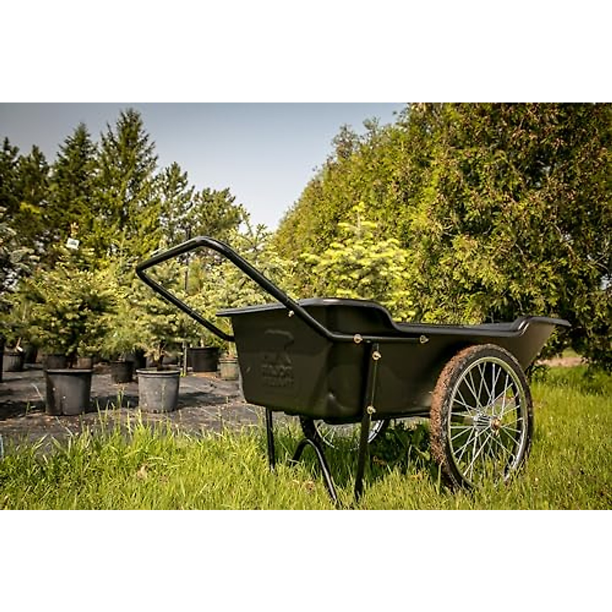 Polar Trailer 8376 Utility Cart, Standard, Black