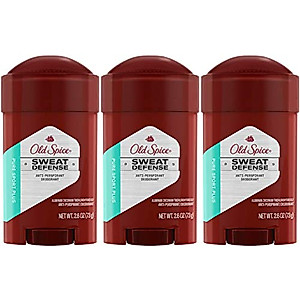Old Spice Anti-Perspirant 2.6 Ounce Pure Sport+ Soft Solid (76ml) (3 Pack)