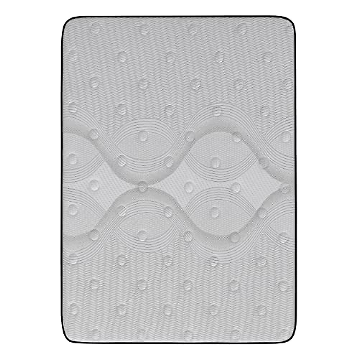 Taylor & Logan Linden 12" CertiPUR-US Certified Hybrid Pocket Spring Mattress in a Box with an Extra Firm Feel for Durable Support - Full