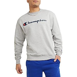 Champion Men's Sweatshirt, Powerblend, Fleece Midweight Crewneck Sweatshirt(Reg. or Big & Tall)